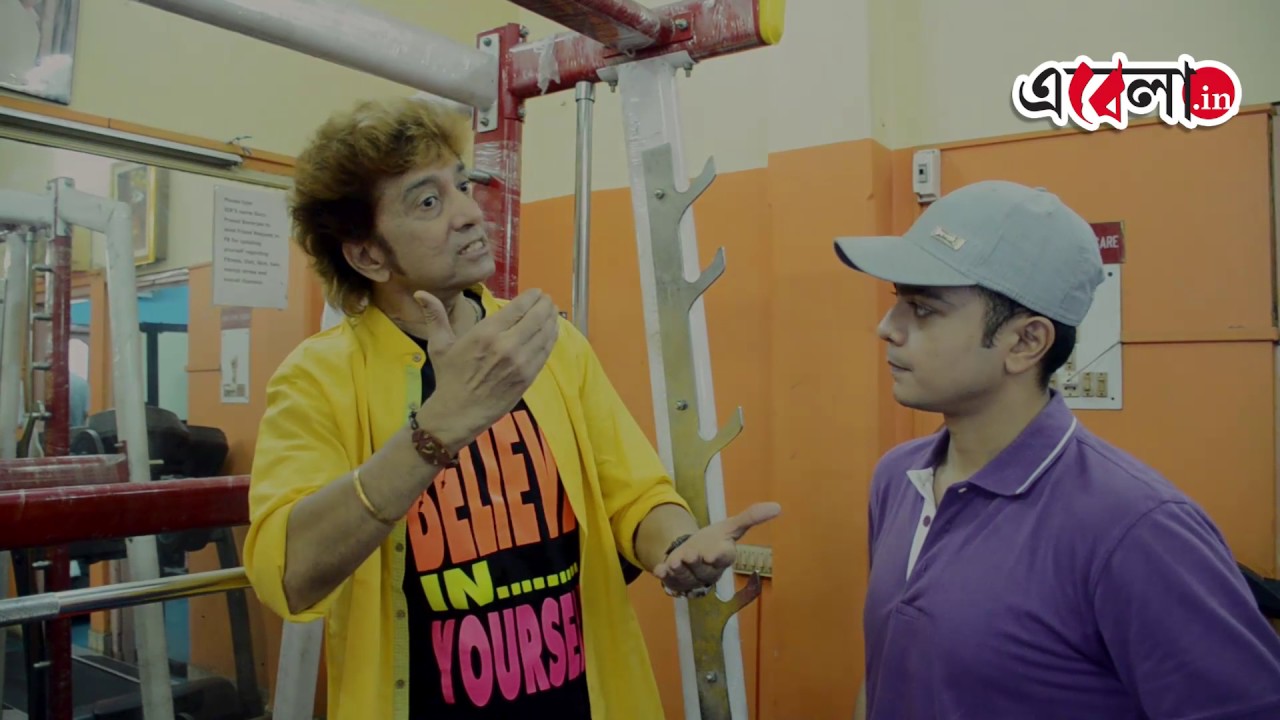 Actor Debanjan Chatterjee consulting fitness expert Guru Prasad ...