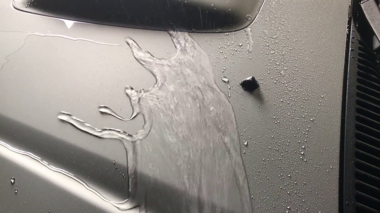 Coating effect 【Water drop仕様】 - YouTube