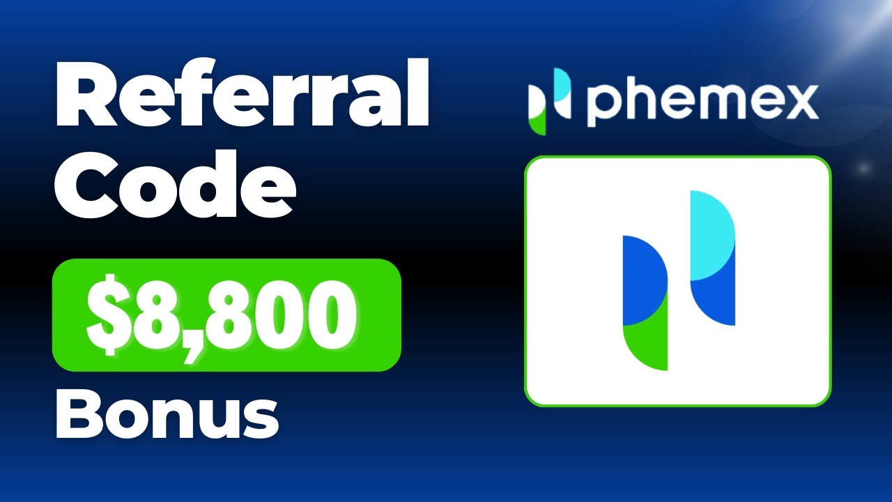 PHEMEX REFERRAL CODE - Get $8,800 Bonus with Phemex Invitation Code "FDIS45" - YouTube