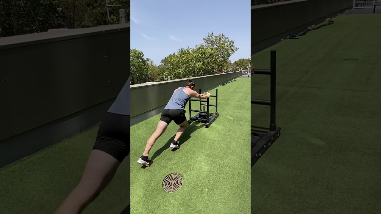 Sledge Push - YouTube