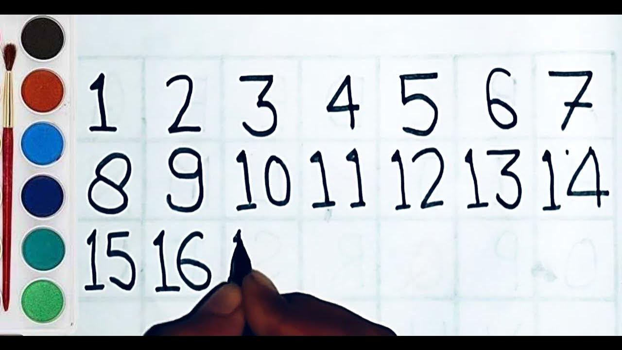 Learn To Write Numbers 1 To 20 123 Numbers Names 1234Counting learn-to-write-numbers-1-to-20-123-numbers-names-1234counting