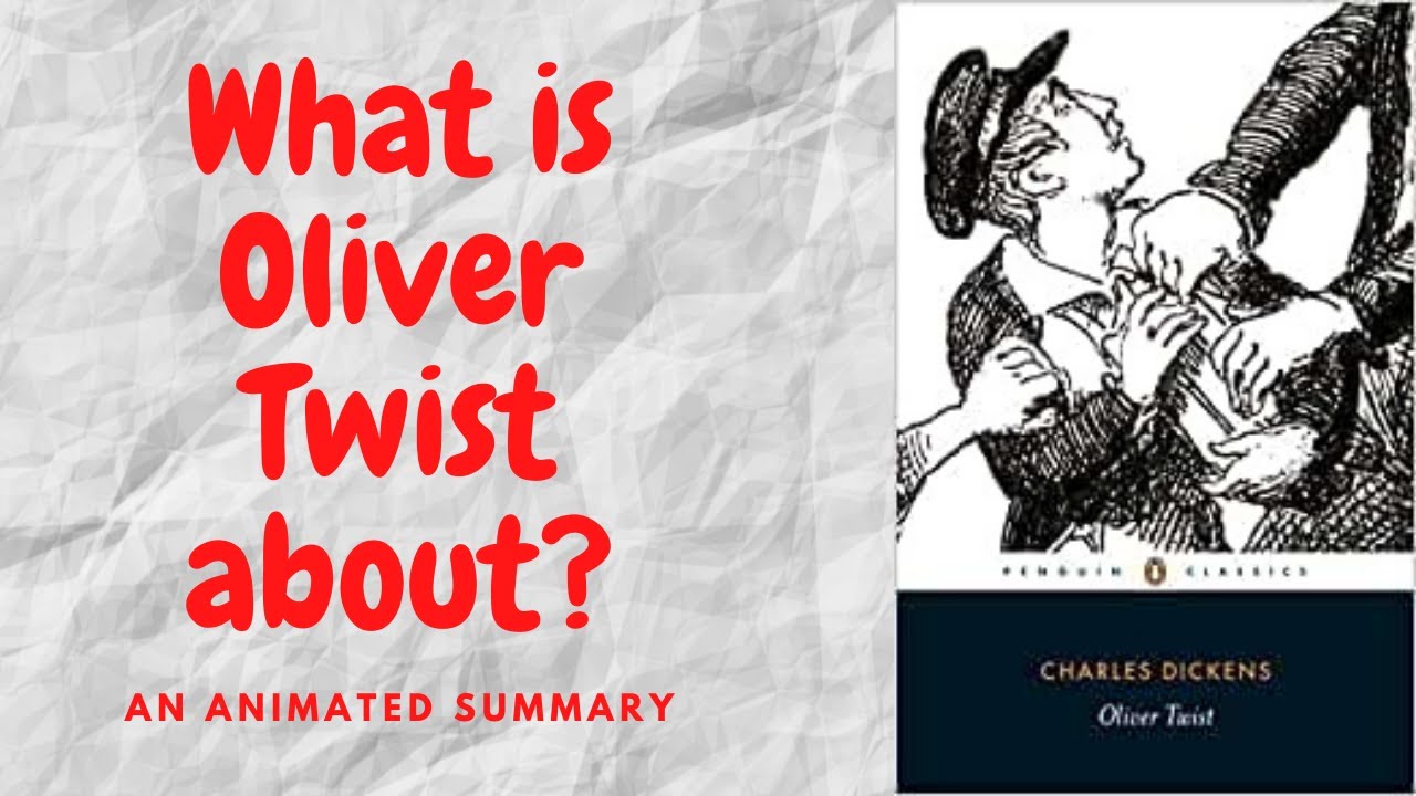 Oliver Twist Book Cover Animation
