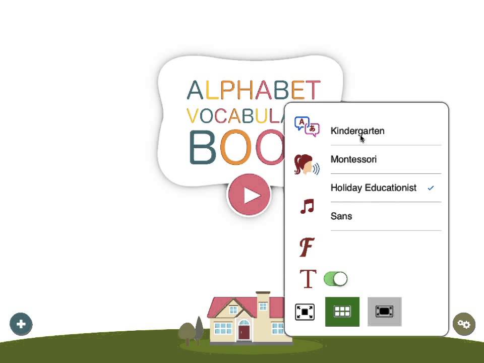 ABC Alphabets | 8 Words Vocabulary Book for Toddlers and Preschool Kids ...