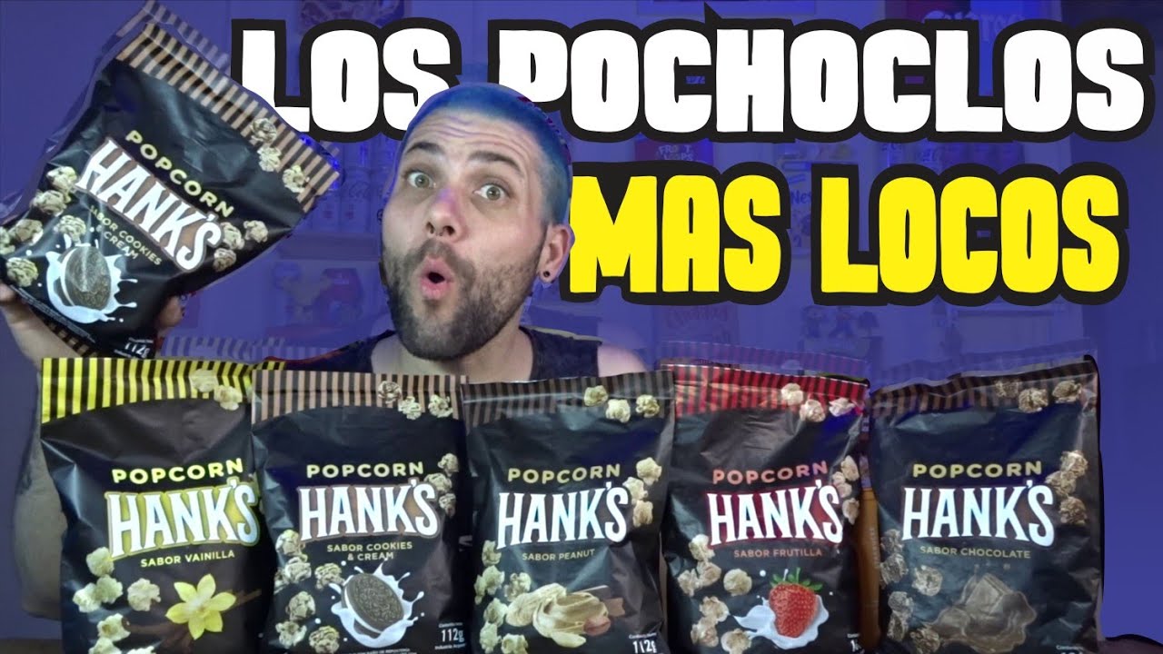 PROBANDO los POCHOCLOS más RAROS! 🍿🍿 - YouTube