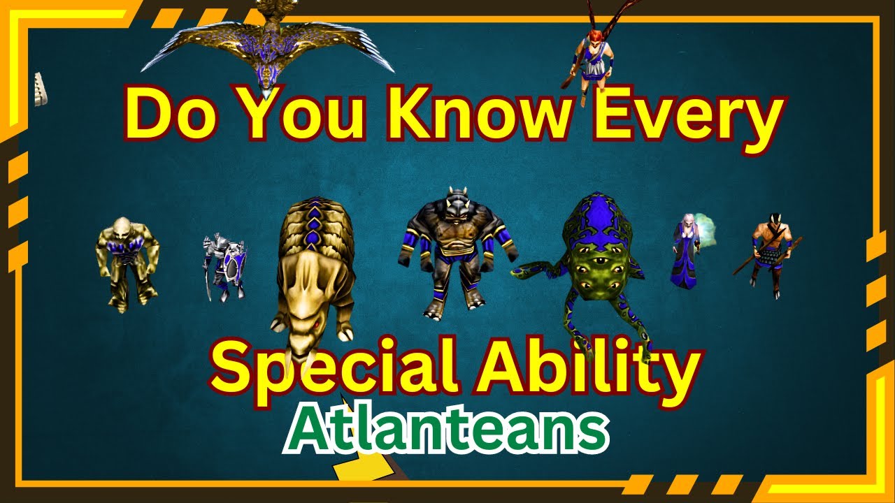 Exploring the Special Abilities of Atlantean Myth Units | Age of ...
