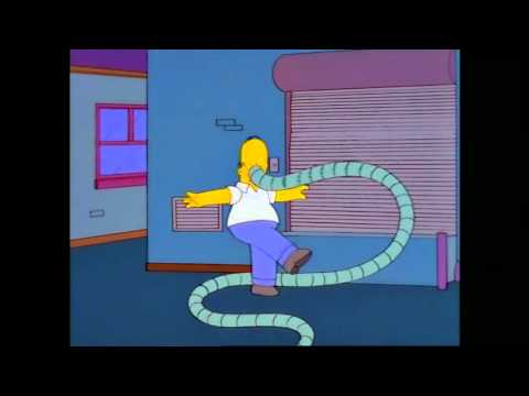 accidentes de homero simpson - YouTube