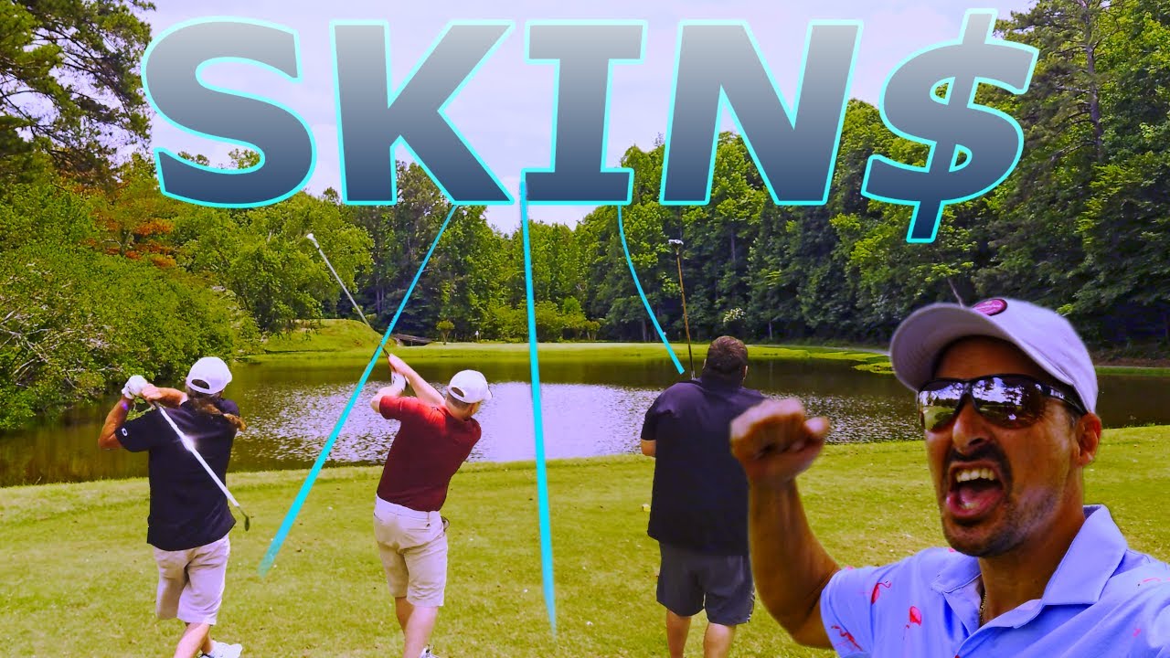 GOLF SKINS GAME at Woodland Hills Golf Club (9 holes 2v2) 4K - YouTube