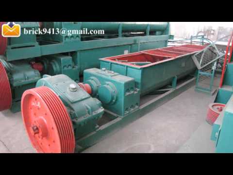 double shaft mixer clay brick machine for automatic clay brick factory ...