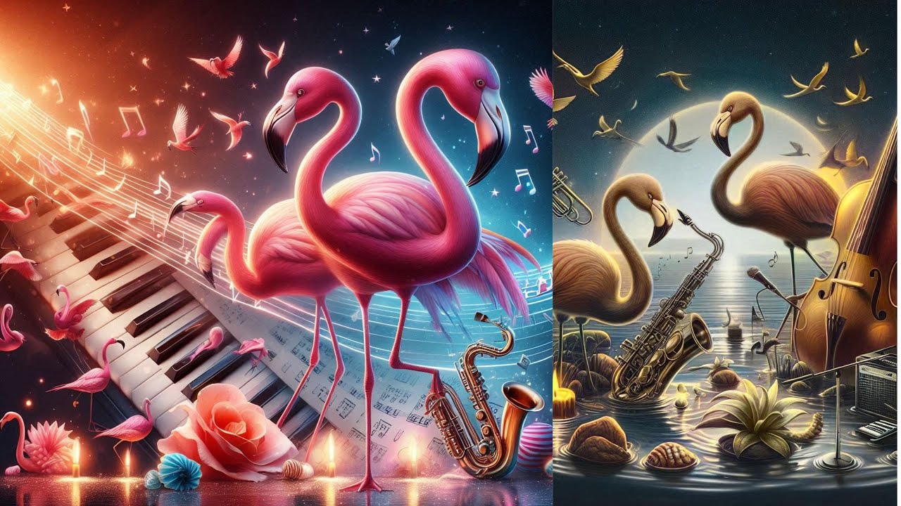 Dance Flamingo Friends I Animal Jingle Song I Songs for Kids l Lyric ...