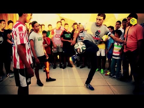TOUZANI FREESTYLE next to the XAVI COURT ( TERRASSA) - YouTube