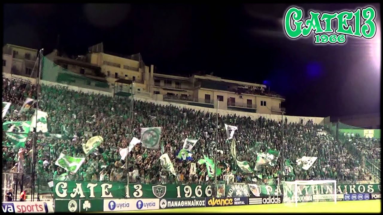 ΠΑΝΑΘΗΝΑΪΚΟΣ - παναιτωλικός (18/08/2013) | Gate13.gr - YouTube