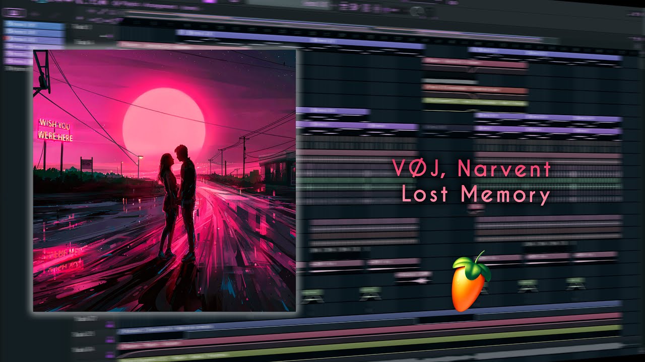 VØJ, Narvent - Lost Memory | FL STUDIO REMAKE + FLP - YouTube