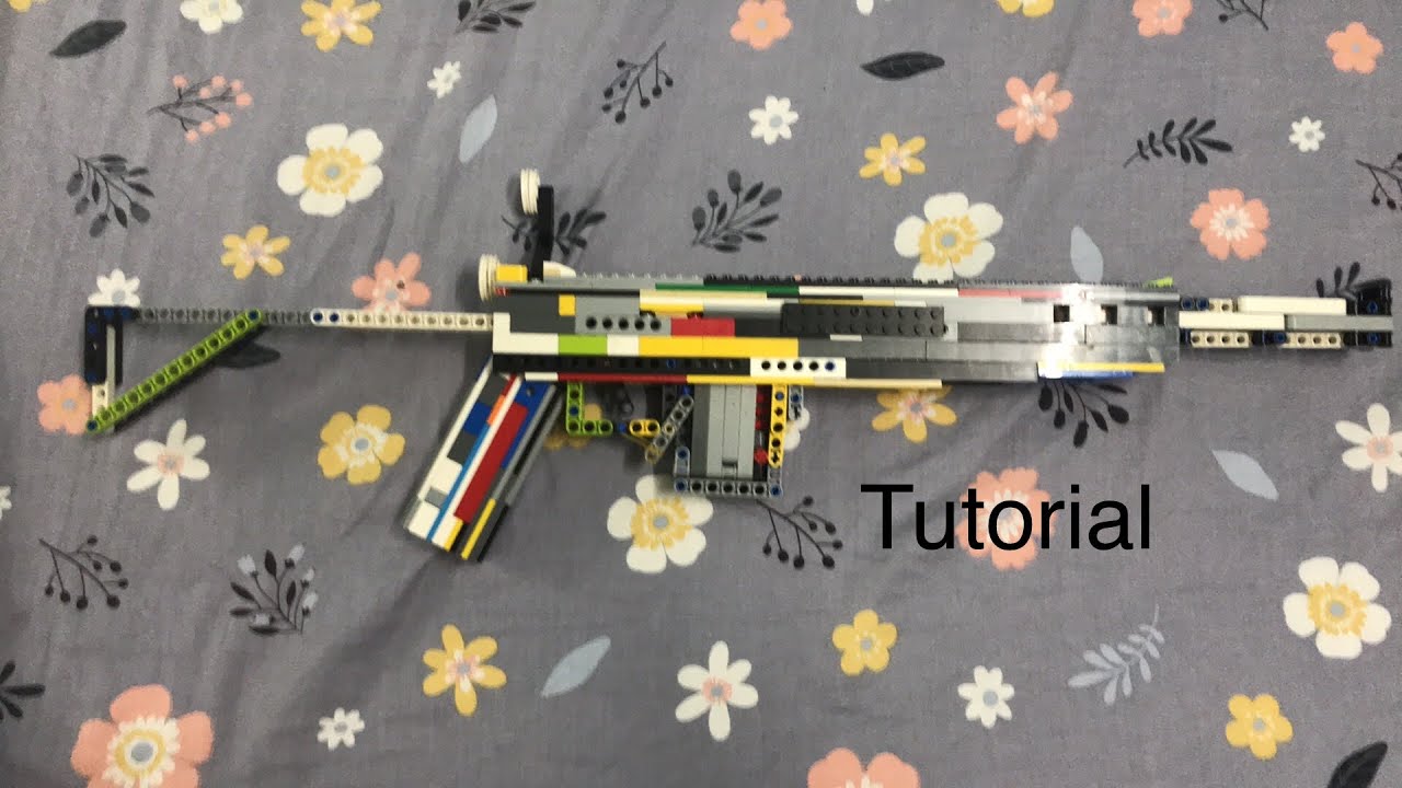 Lego sniper rifle tutorial - YouTube