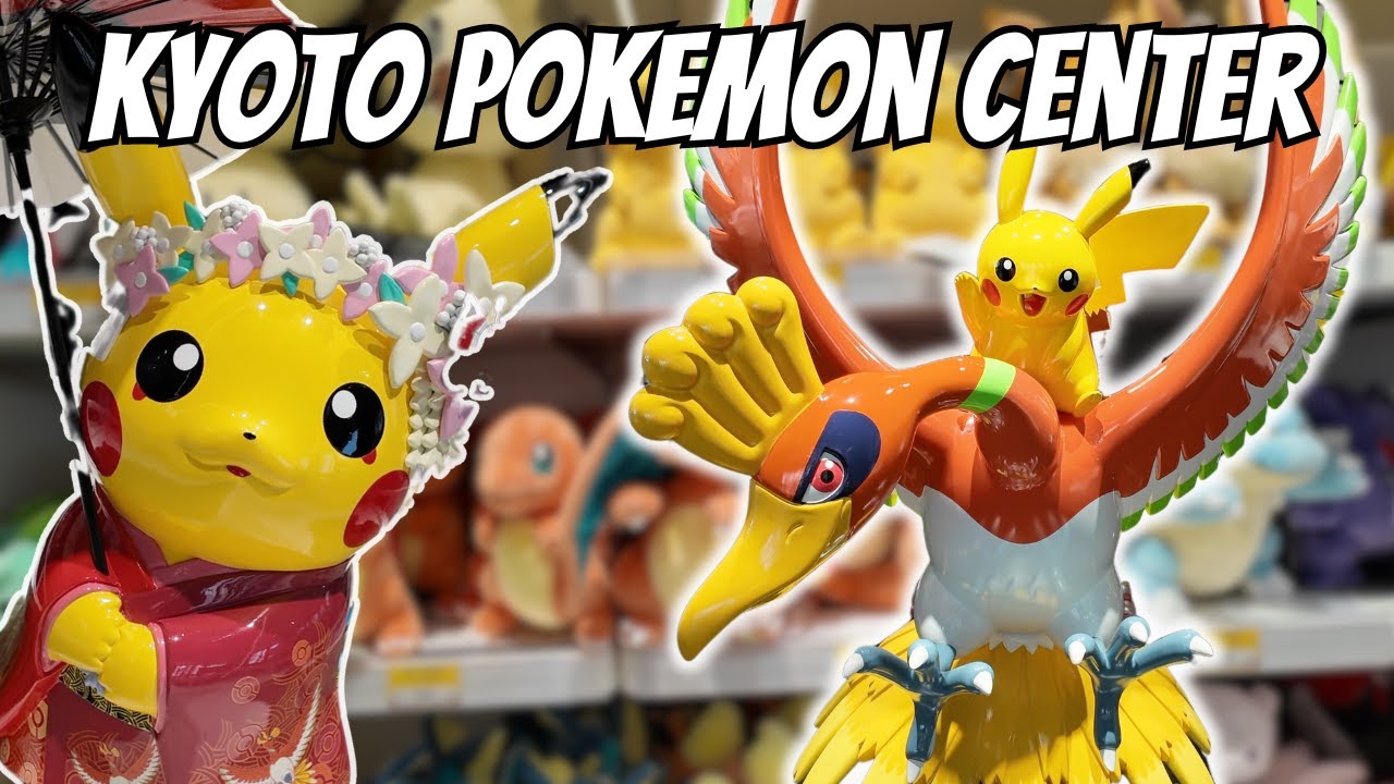 VISITING THE POKEMON CENTER IN KYOTO, JAPAN! - YouTube