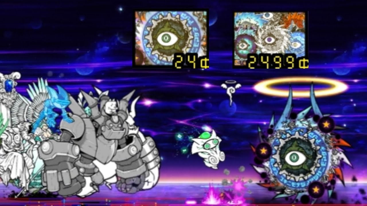 Ultimate cyclone in battle cats (Volume Warning) - YouTube