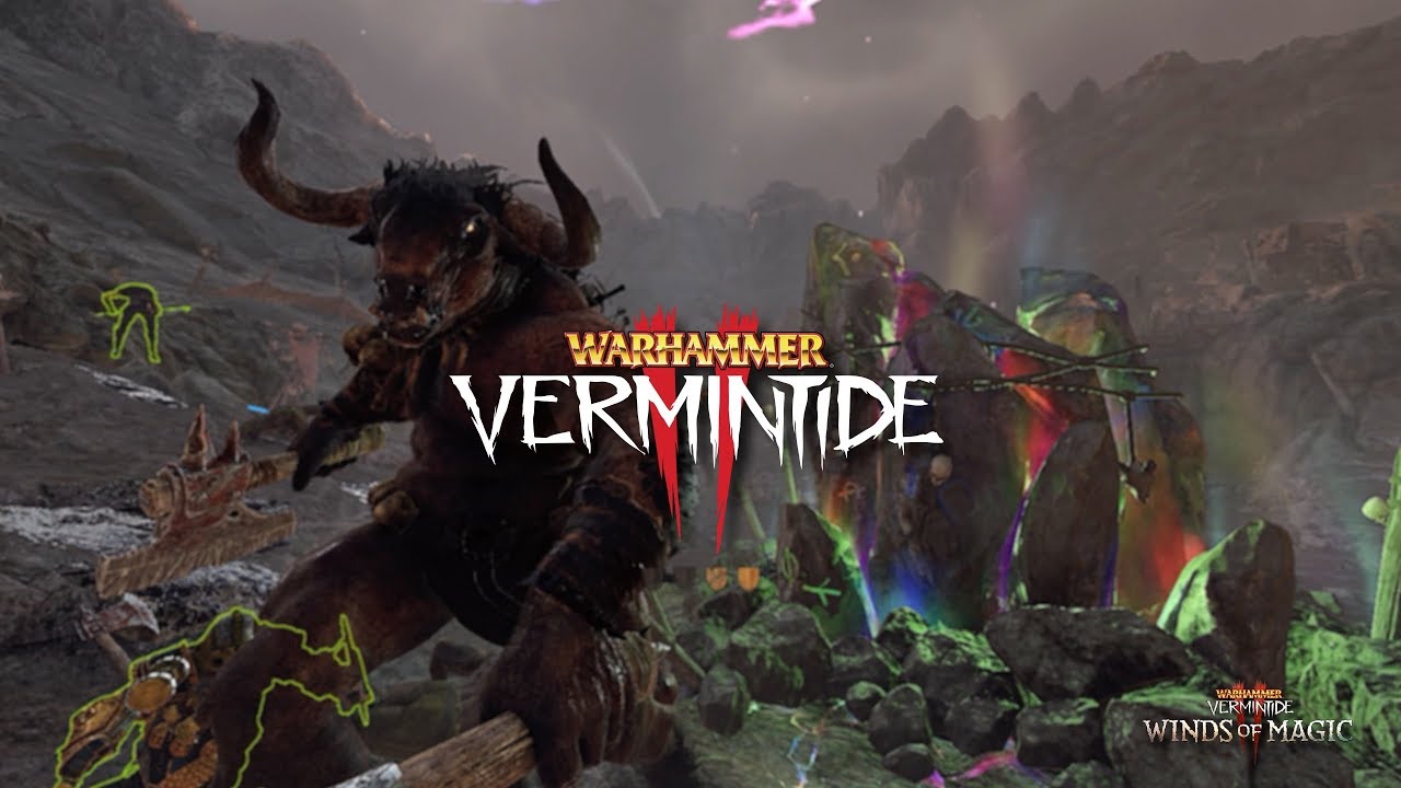 Winds of Magic - Dark Omens and Minotaur (New Map/New Boss)｜Vermintide 2 - YouTube