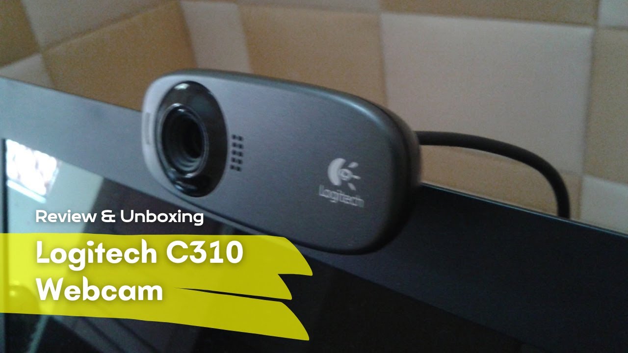Logitech C310 Webcam : Review & Unboxing - YouTube