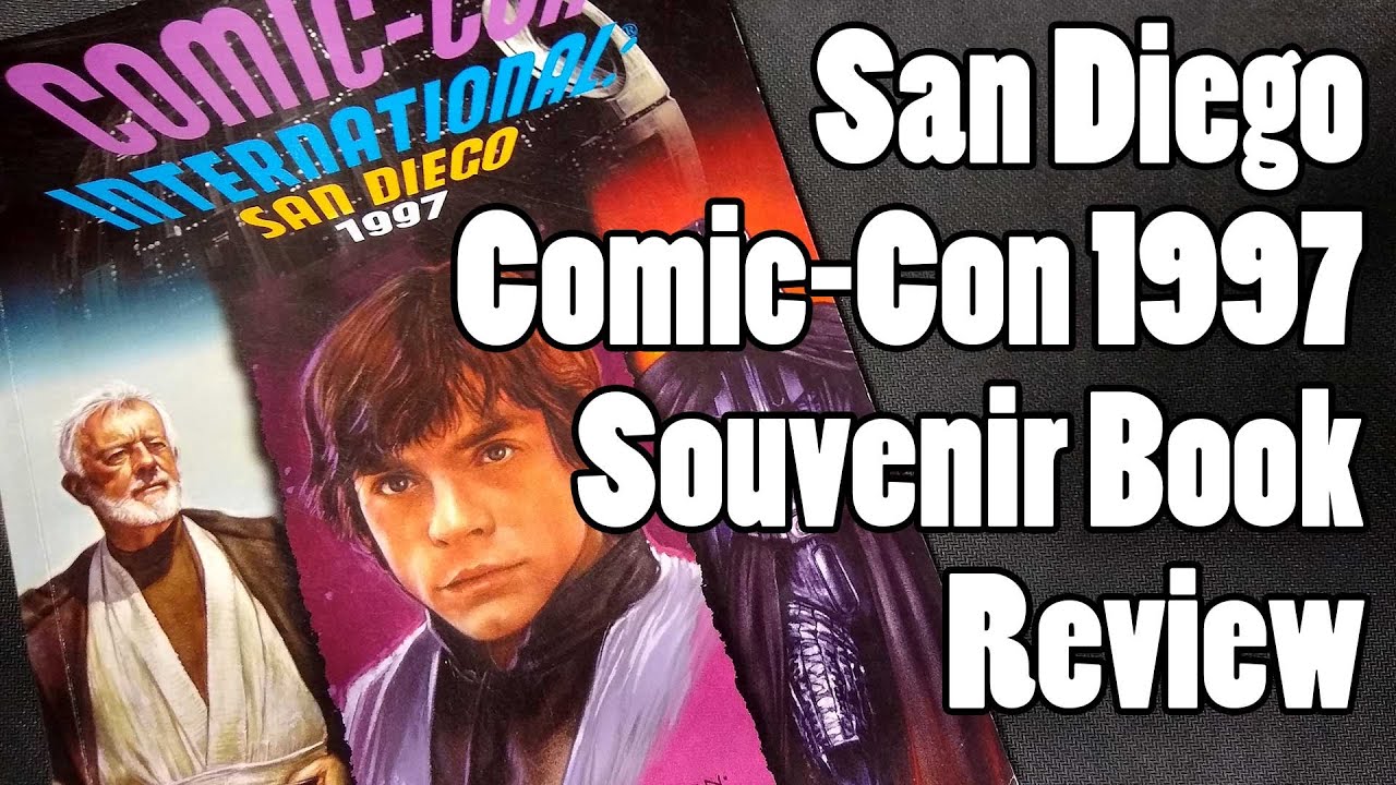Comic Book Review #226: San Diego Comic-Con 1997 Souvenir Book | The ...
