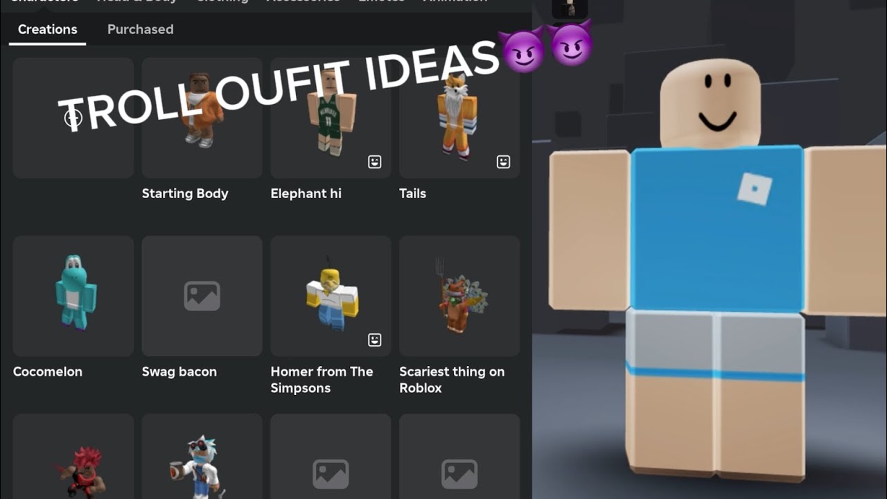 TROLL OUTFIT IDEAS - YouTube