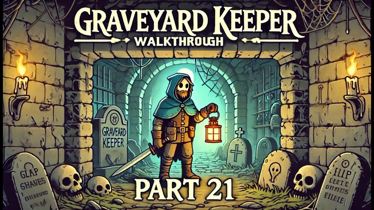 Graveyard Keeper Walkthrough Part 21 | Exploring Rooms 2 & 3 of the ...