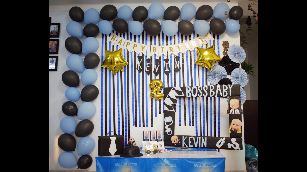 BOSS BABY KEVIN 2nd BIRTHDAY CELEBRATION | THE PUPPETS - YouTube