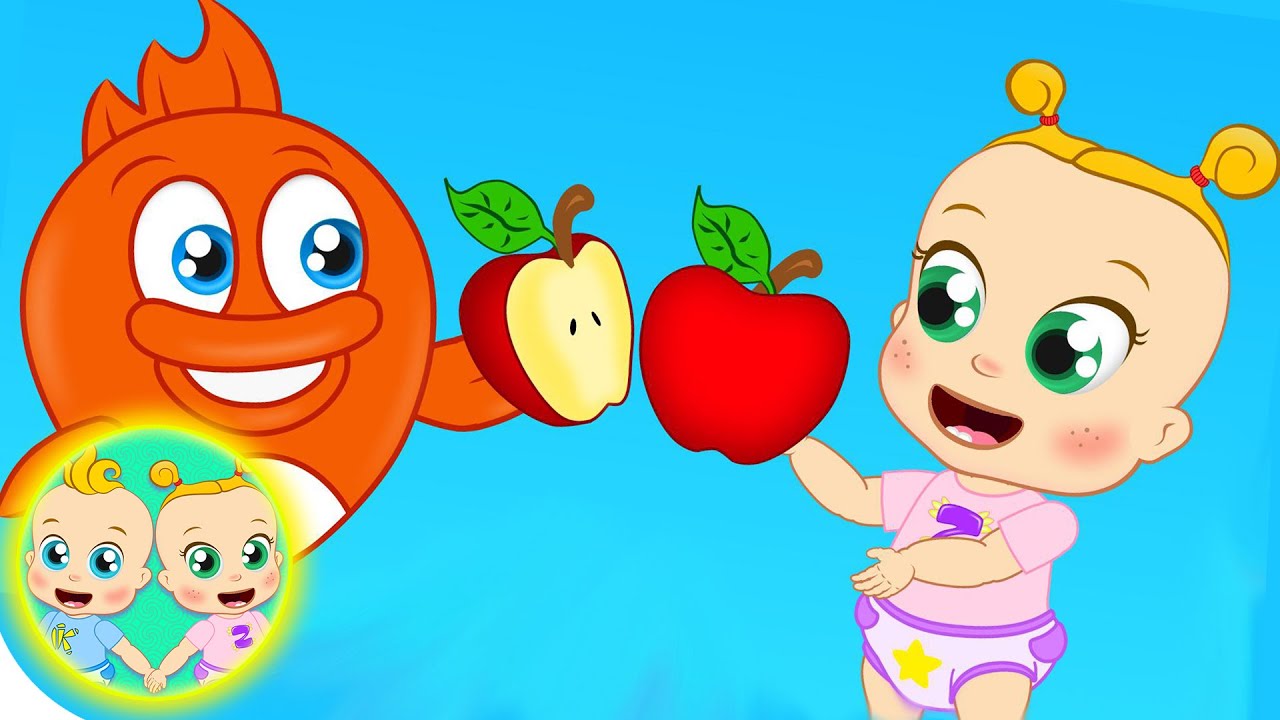 Half & Whole (NEW) song | Happy Baby Songs Nursery Rhymes - YouTube