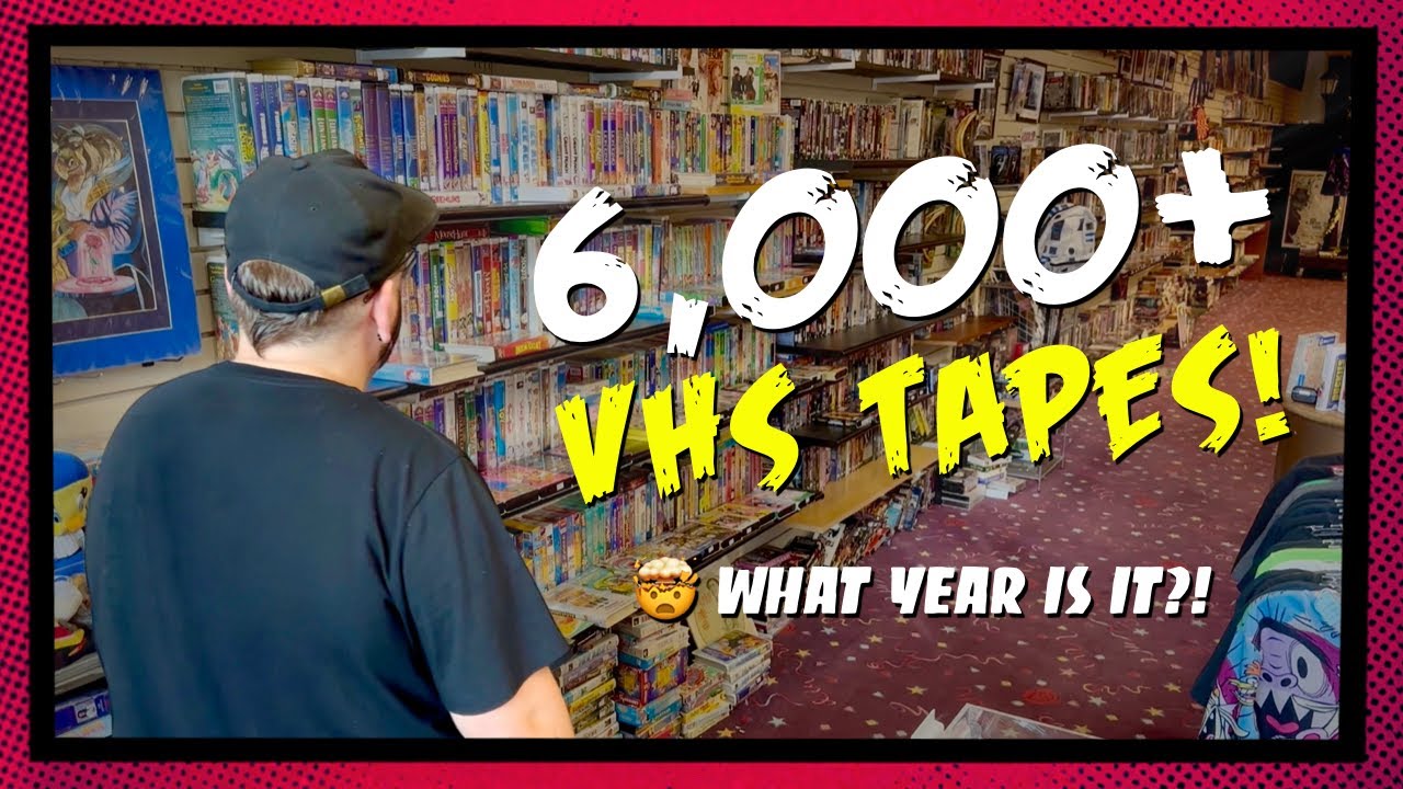 Most Nostalgic VHS Hunt Ever — Like a 90s TIME CAPSULE - YouTube