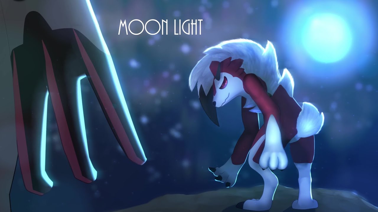 MOON LIGHT - Sneasler & Lycanroc Animation BGM - YouTube