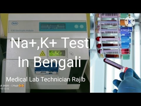 #Na+,K+ Test Report In Bengali#Sodium, Potassium Test In Hindi#Medical ...