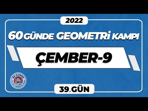 Çember-9 | 60 Günde Geometri Kampı | 39.Gün | #merthoca #60gündegeo