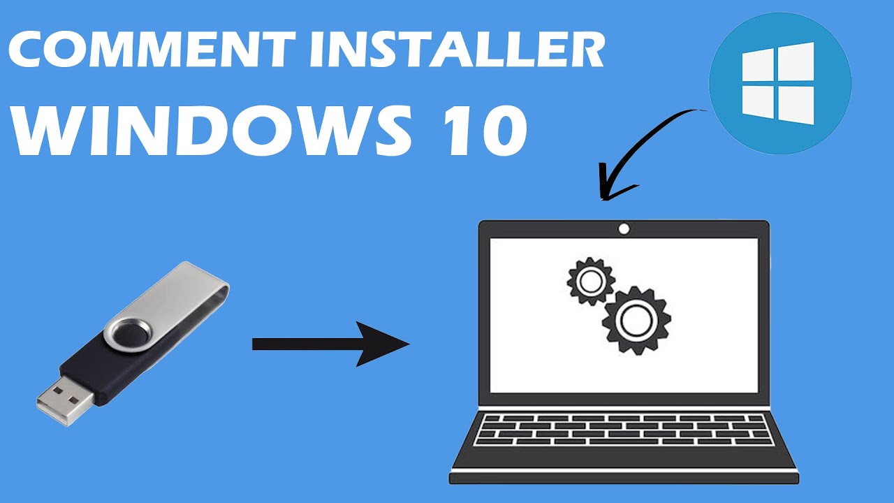 Comment Installer Windows 10 sur PC - YouTube