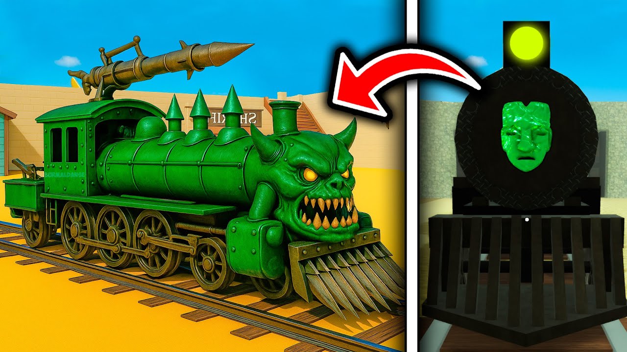 😱CHANCE 0.001%🔥 I CREATED A DEMON TRAIN IN DEAD RAILS ROBLOX FUNNY ...