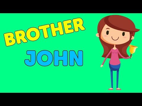 Are You Sleeping Brother John İngilizce Çocuk Şarkısı | Altyazılı Çizgi Film Şarkısı | Akıllı Bıdık