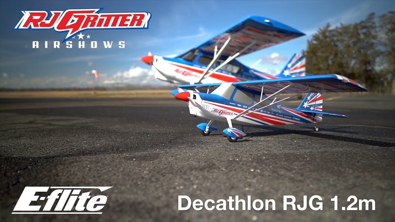 E-flite® Decathlon RJG 1.2m - Kunstflugtrainer - Airshow Pilot RJ ...