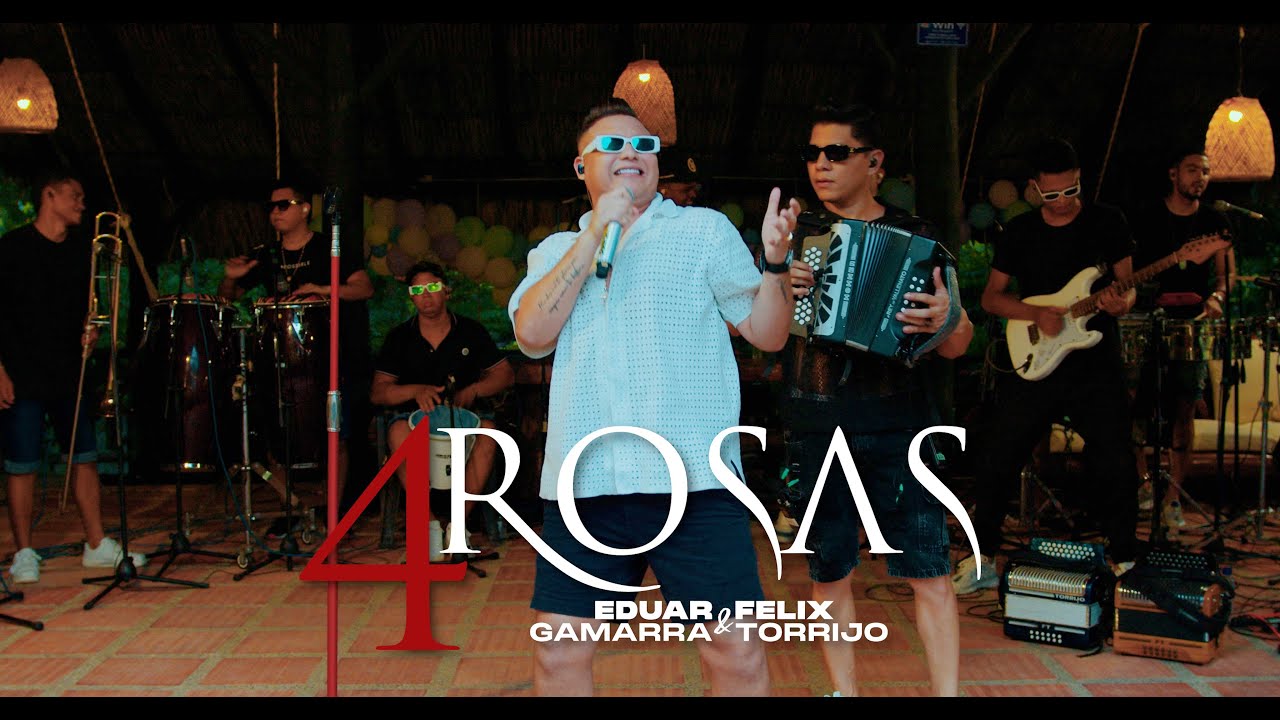 CUATRO ROSAS - EDUAR GAMARRA & FELIX TORRIJO - YouTube