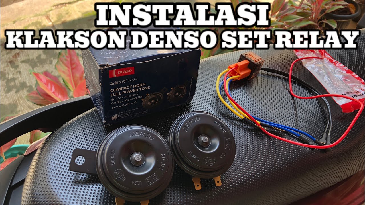 Pasang klakson denso di motor | beat fi - YouTube