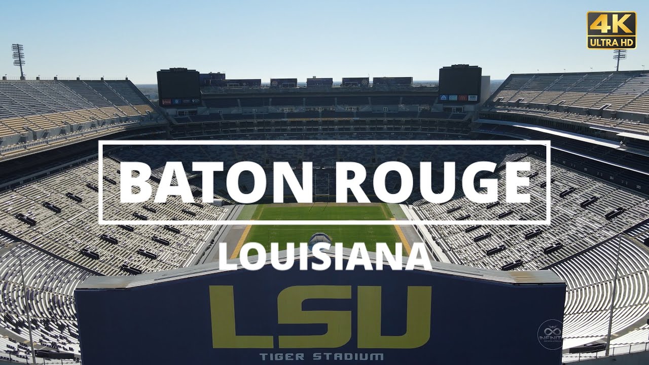 Baton Rouge, Louisiana - [4K] Drone Tour - YouTube