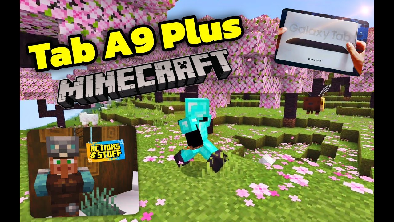 - Samsung Galaxy Tab A9 Plus - Gaming Test - Minecraft ( mcpe ) in 2025 ...