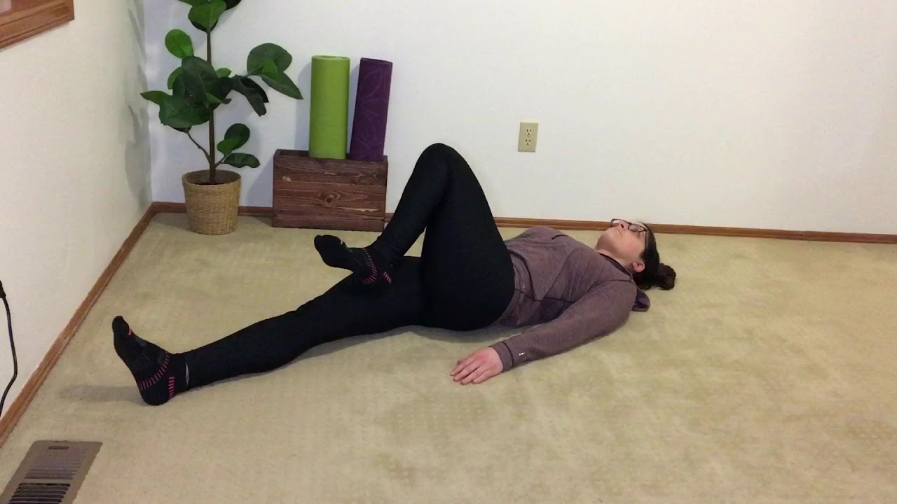 Static Stretch Bicep Femoris - YouTube