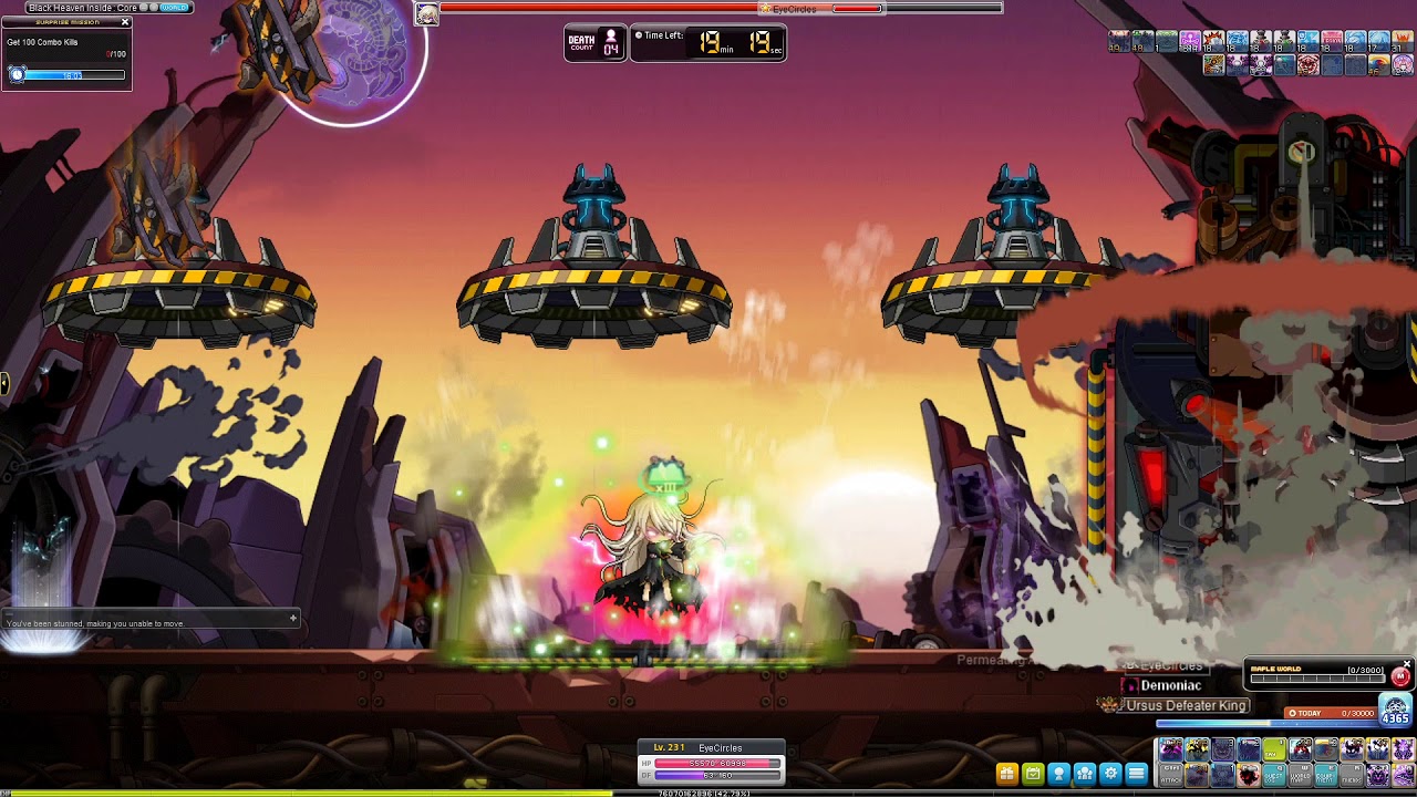 (Reboot) Maplestory Demon Slayer solo normal Lotus - YouTube
