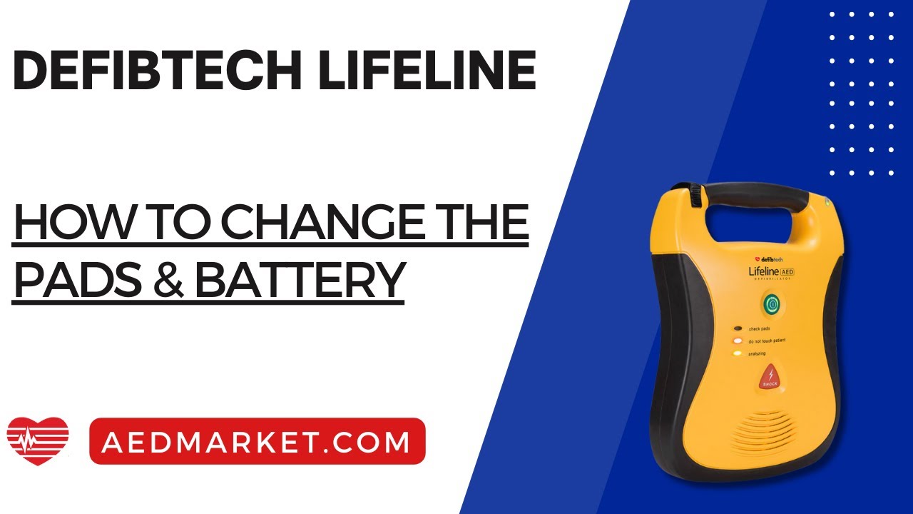 How to Change the Pads and Batteries in the Defibtech Lifeline AED ...