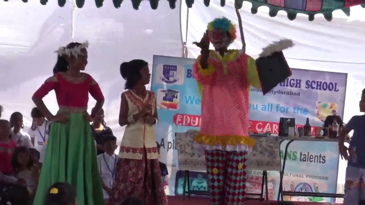 Magic Show done in School Part \\Telugu Specia magician's Program ...