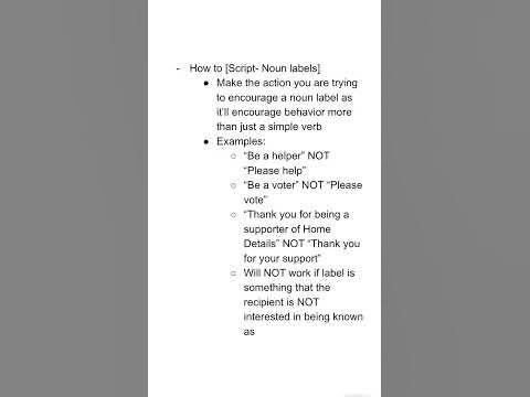 How to [Scripts- Noun labels] - YouTube
