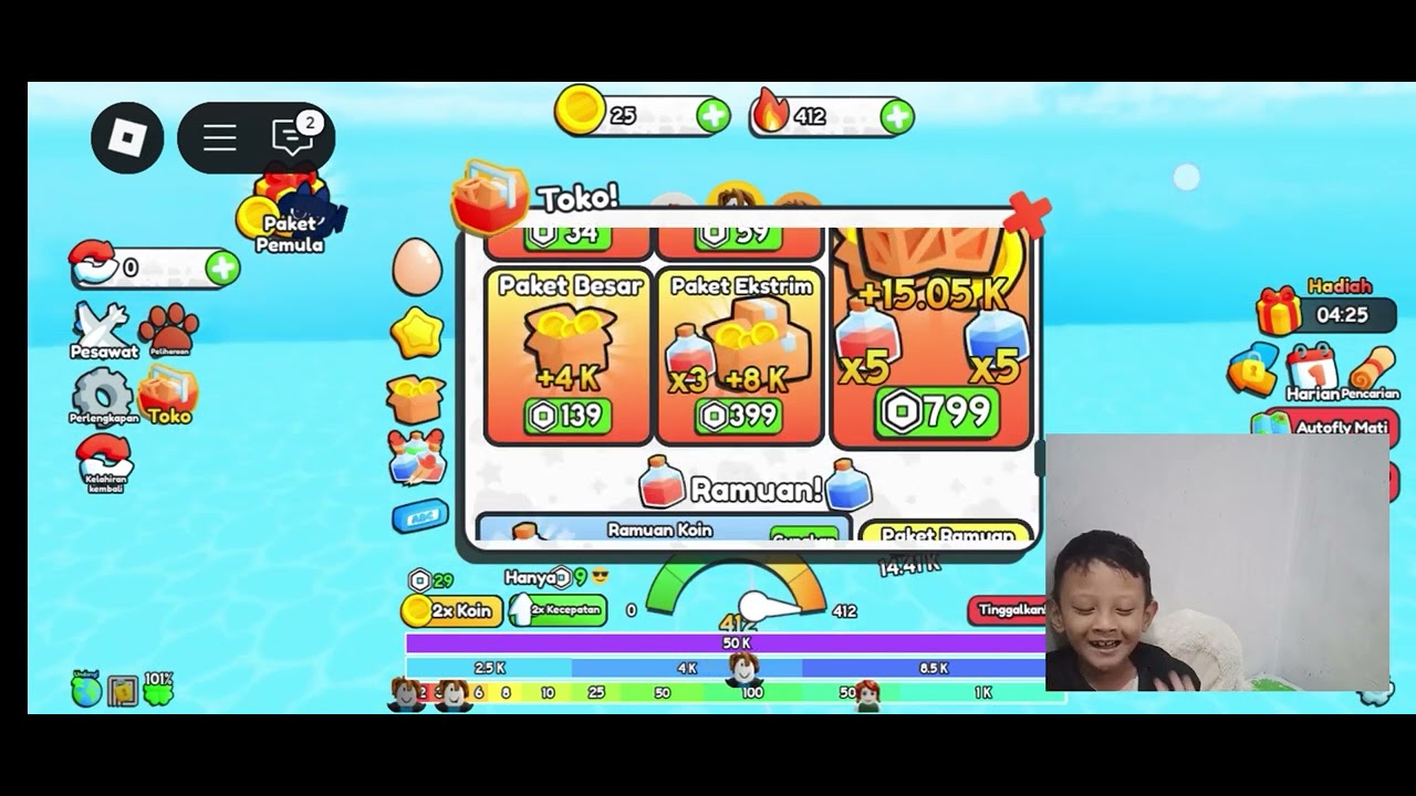 MAIN GAME ROBLOX LATIH PESAWAT - YouTube
