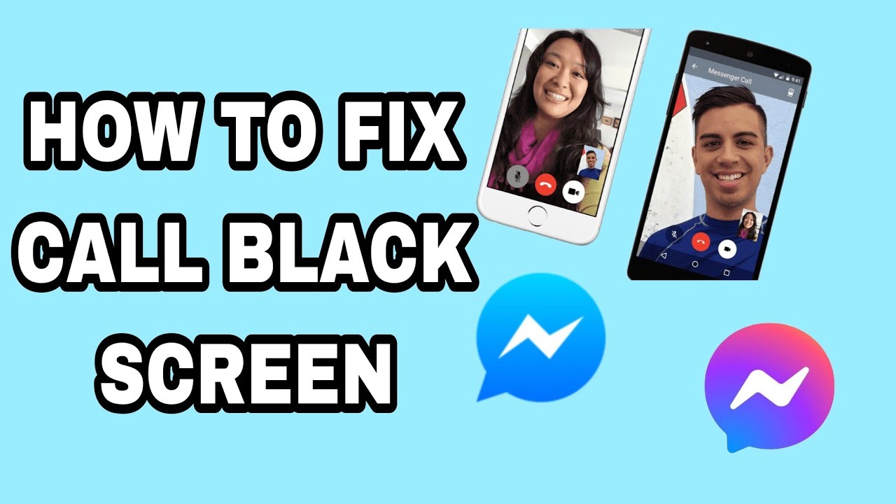 How To Fix Call Black Screen On Facebook Messenger App - YouTube