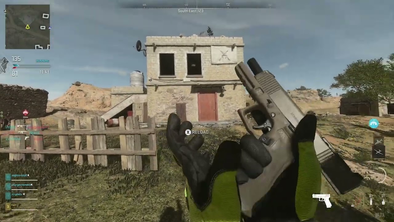Modern Warfare 2 Full Auto Glock - YouTube