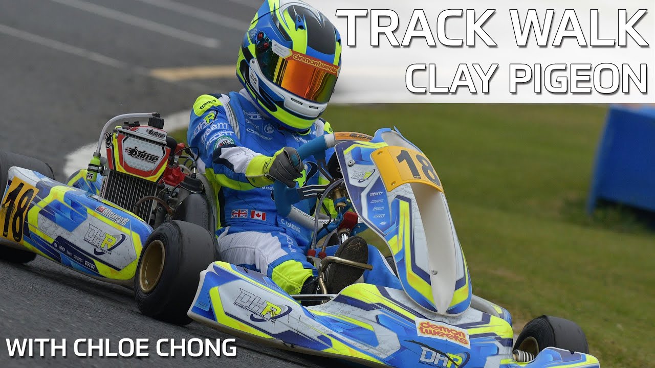 Clay Pigeon Raceway Track Walk with Chloe Chong - YouTube