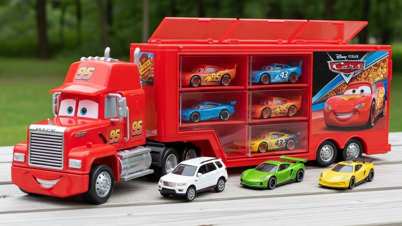 Disney Pixar Cars Unboxing Review l Lightning McQueen Bubble RC Car ...