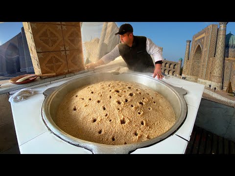 Semerkant | Geleneksel PİLAF tarifi! | Turistler için harika bir yer