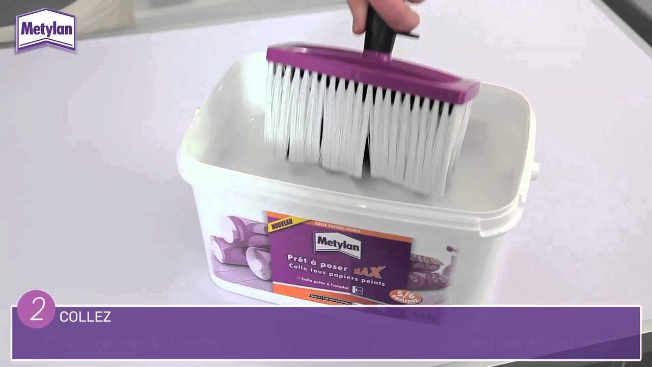 Coller tous les papiers peints (classique et intissé) - YouTube